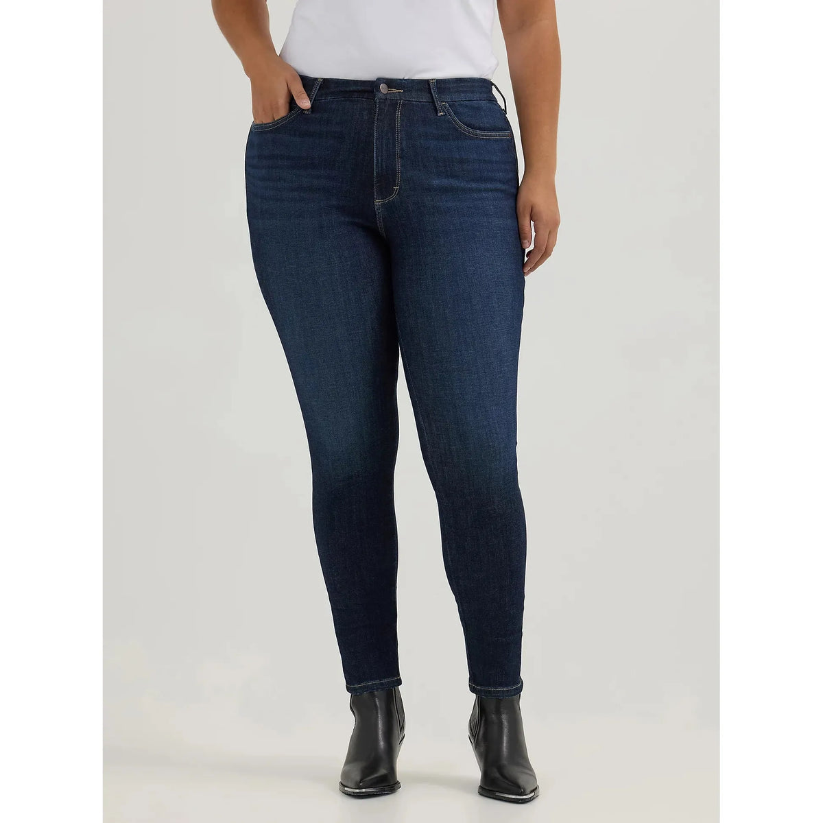 WOMEN'S WRANGLER BESPOKE HIGH RISE SKINNY JEAN-RAE – CWesternwear
